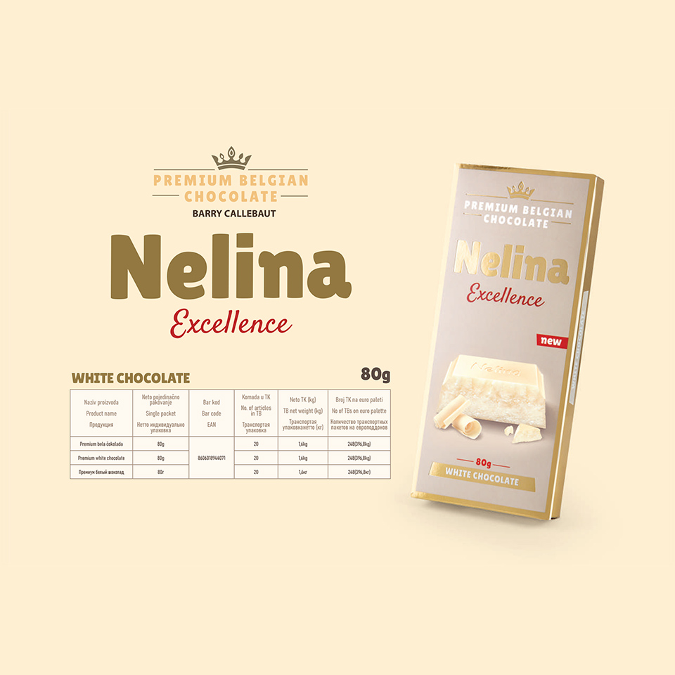 Nelina Excellence - Nelly čokolade