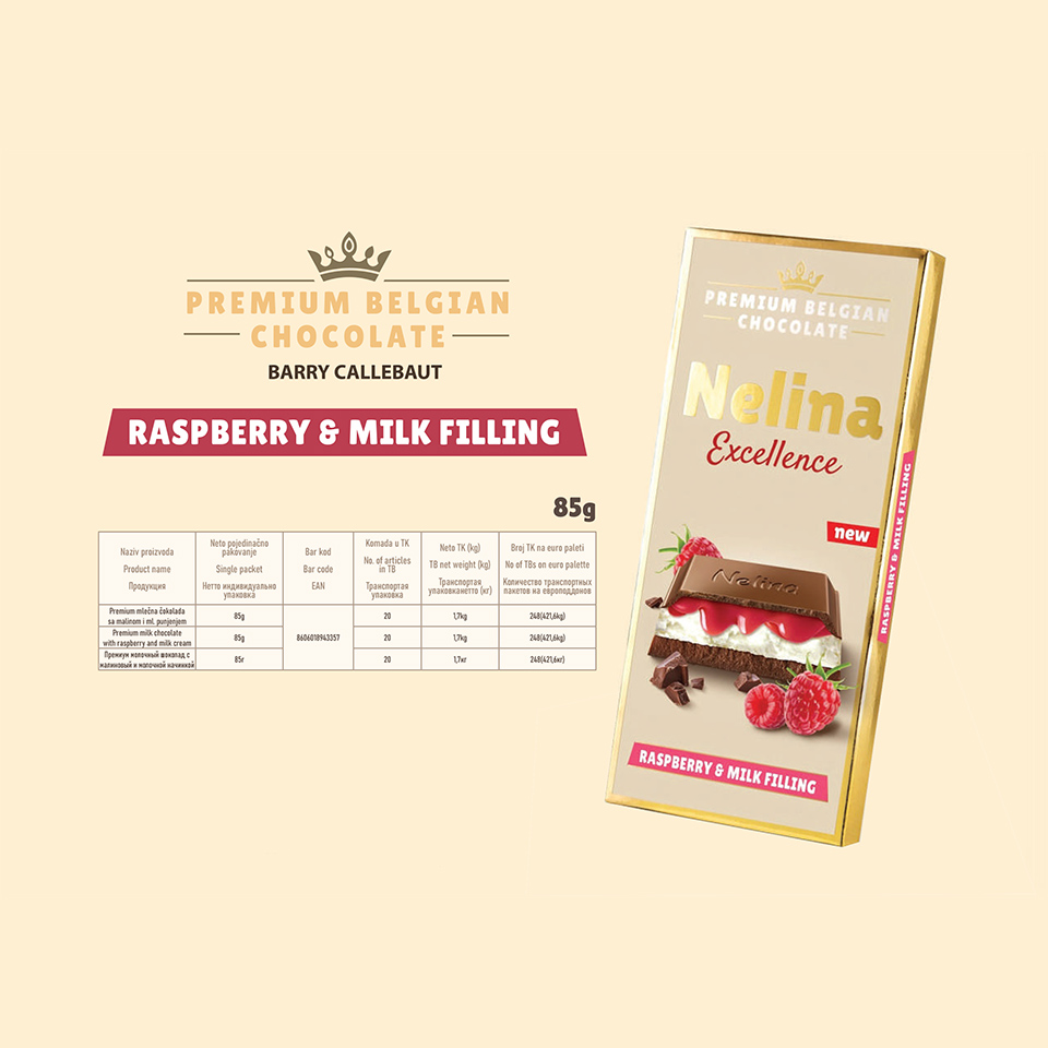Nelina Excellence - Nelly čokolade