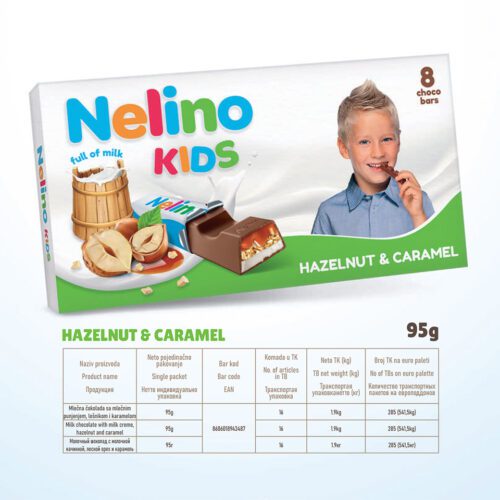 Nelino Kids čokolade - Nelly čokolade