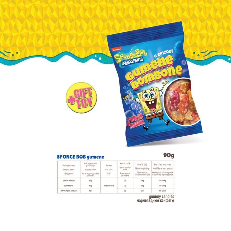 Sunđer Bob - Nelly čokolade